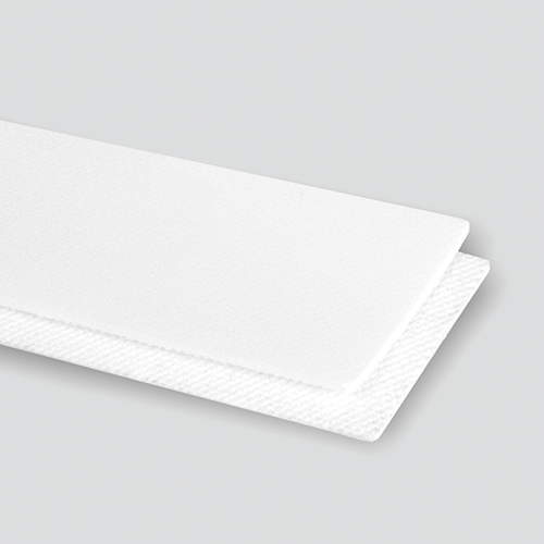 Apache Website - 2-Ply 65# Polyester White Urethane Cover x Bare (Non Fray)